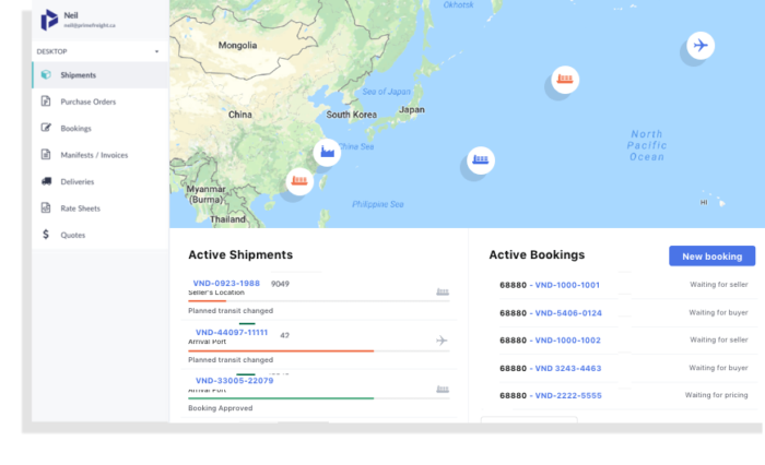 Prime Freight Logistics | Prime Freight Online Platform