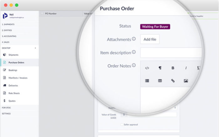 Prime Freight Logistics | Prime Freight Online Platform