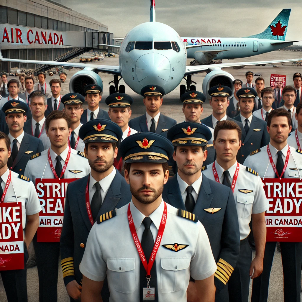 Prime Freight Logistics | Potential Strike Looms as Air Canada Pilots ...