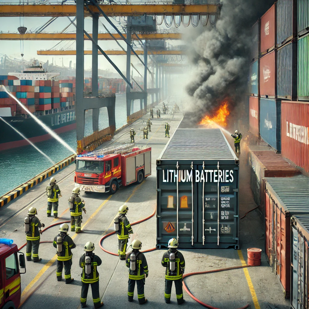 Prime Freight Logistics | Lithium Battery Fire at Port of Montreal ...