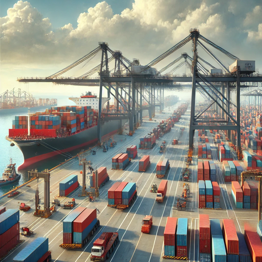 Prime Freight Logistics | Asian Container Ports Battle Congestion ...