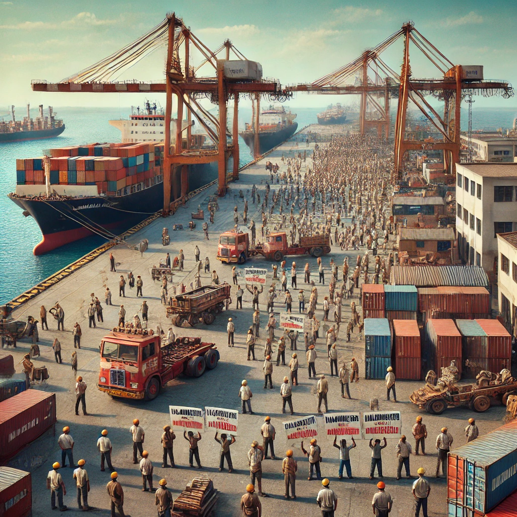 Prime Freight Logistics | Indian Port Workers Plan Indefinite Strike ...